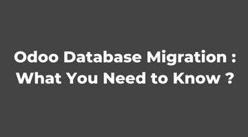 Odoo Database Migration What You Need To Know