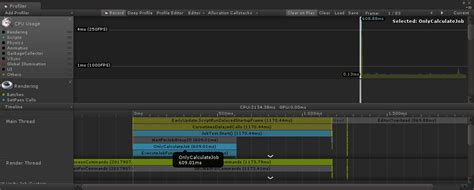 測試使用 Native Arrays 引起cpu處理過大 Uno Unity開發紀錄