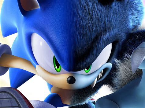 Sonic The Hedgehog As A Wolf