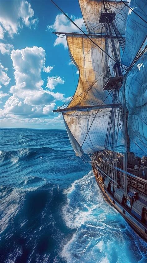 Explore The Beauty Of The Ocean With This Stunning Ship Image Yelkenli Gemi Wallpaper Kentsel