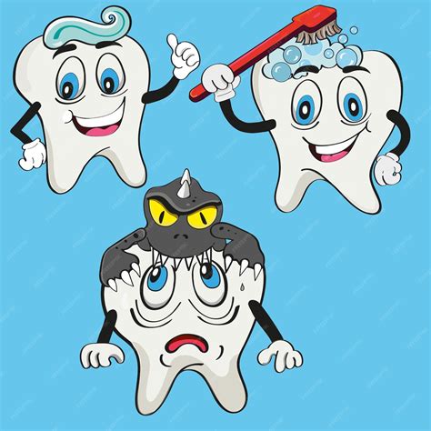 Premium Vector Thooth Cleaness