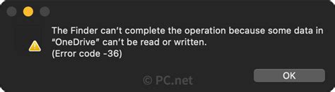 Why Do I Get A Needs To Be Downloaded Error When Copying Files In Macos