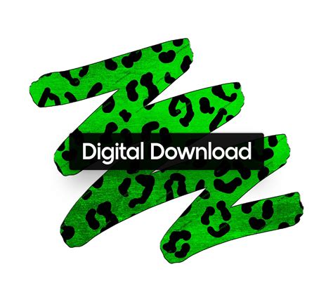 Black Green Metallic Leopard Print Seamless Pattern — Drypdesigns