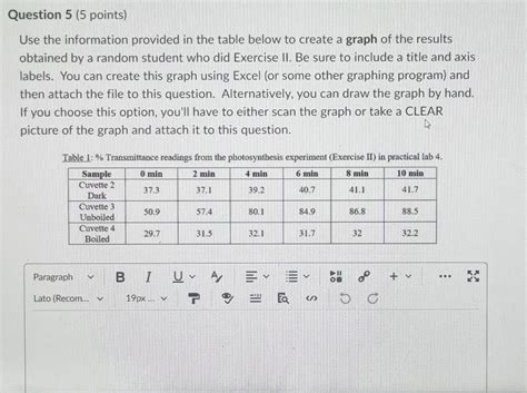 Use the information provided in the table below to | Chegg.com
