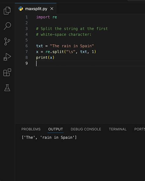 Python Maxsplit Regex Learning Python 2024 Coding Programming