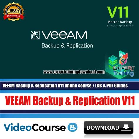 veeam backup and replication v11 course lab course expert training