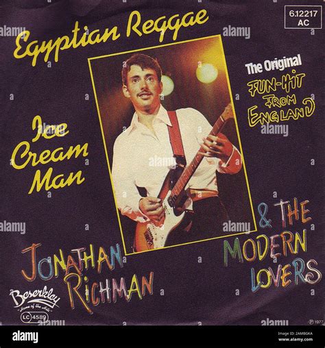 Jonathan Richman And The Modern Lovers Egyptian Reggae Classic
