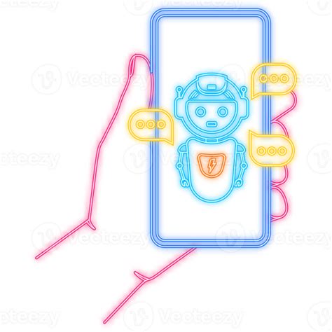 Chatbot Icon Concept Chat Bot Or Chatterbot Robot Virtual Assistance Of Website Or Mobile