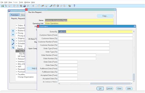 Customer Acceptance Report Oracle Apps Community