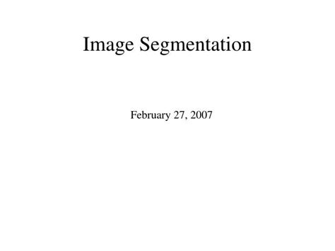 PPT Implicit Scheme For Image Segmentation Using Level Set Framework PowerPoint Presentation