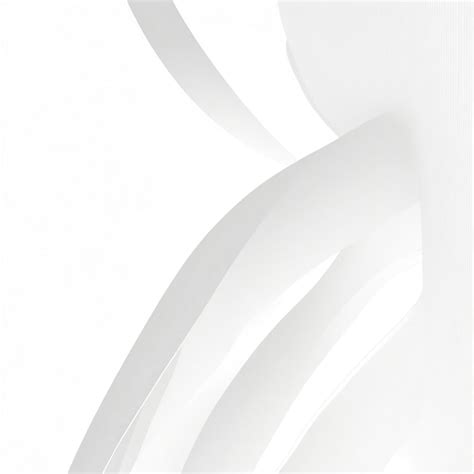 Premium Photo Abstract White Background With Smooth Lines Generated Ai