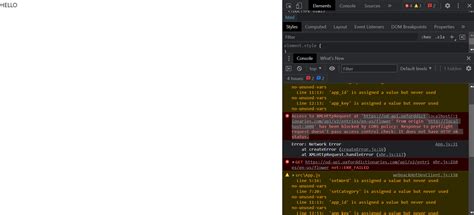 Javascript Blocked By CORS Policy React Js App Issue Axios Stack