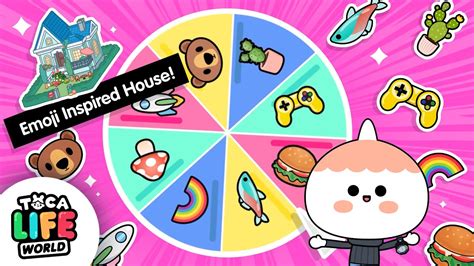 🍄 Or 🐻 Or 🌵 5 Emoji Rooms Toca Life World Youtube