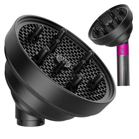 Kingkam Upgraded Diffuser Attachment For Dyson Airwrap Collapsible