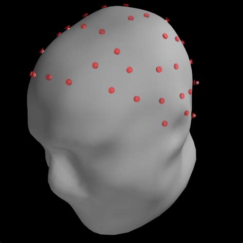 Plotting Eeg Sensors On The Scalp — Mne 0141 Documentation