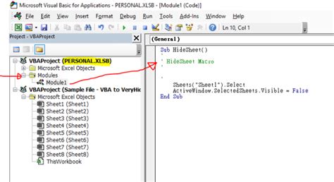 Vba To Make Selected Sheets Very Hidden” In Excel Wmfexcel