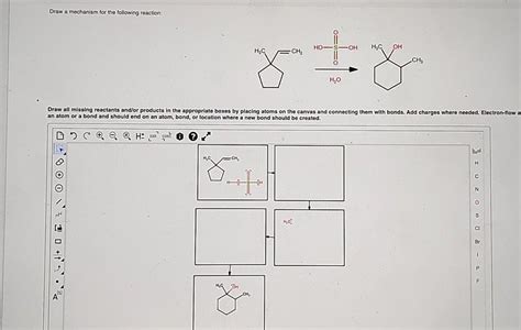 Solved The Reaction Of 1 Methylcyclopentene With Bromine