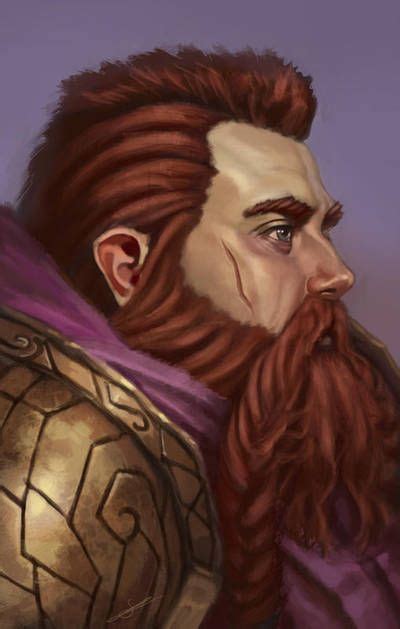 Red Headed Dwarf Man