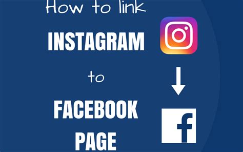 How To Link Instagram To Facebook Page