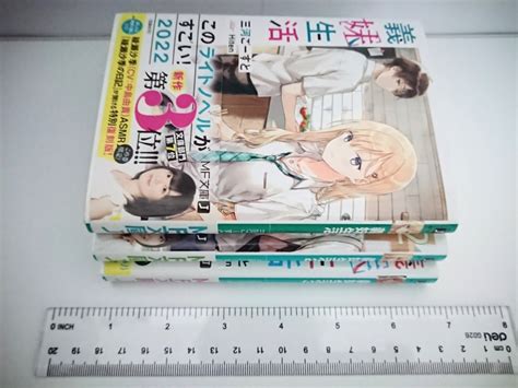 [Light Novel] Gimai Seikatsu - Days with my Stepsister volume 1/2/3 set ...