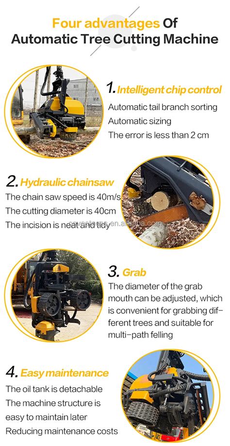 Forestry Tree Harvester Felling Cutting Machine Automatic Tree Timber Harvester Heads Buy
