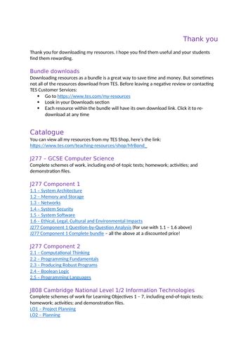 J277 Ocr 2 4 Boolean Logic Teaching Resources
