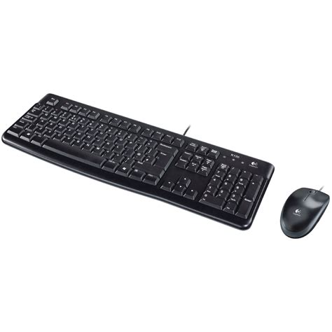 Logitech Mk120 Wired Desktop Ple Computers