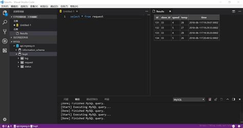 使用 Visual Studio Code 链接 MySql 数据库并进行查询 visual studio code 如何查询数据库中的信息 CSDN博客