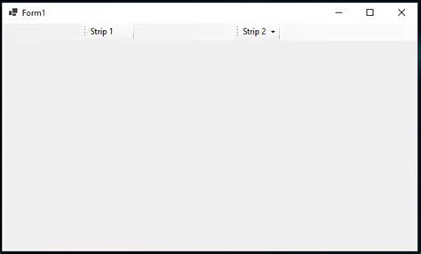 ToolStrip Position Changed After Minimize And Restore Of Form Issue Dotnet Winforms