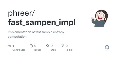 github phreer fast sampen impl implementation of fast sample entropy