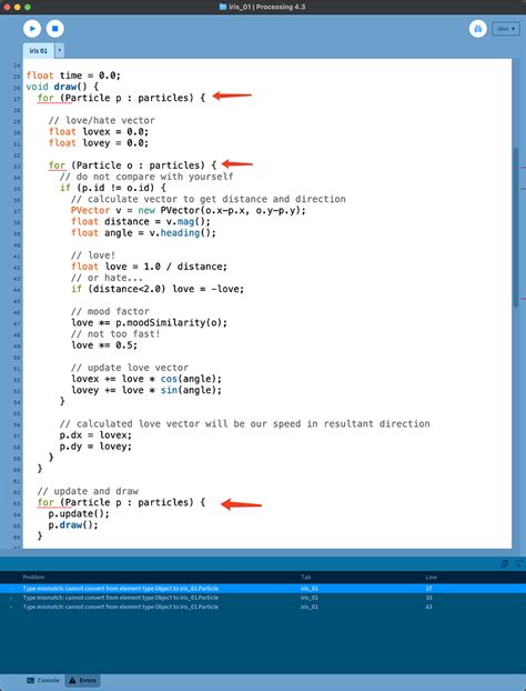 Type Mismatch Cannot Convert From Element Type Object To Filenamepde Beginners Processing