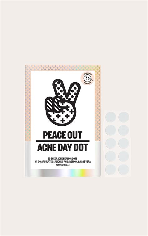 Peace Out Patch Boutons Dacné Jour 20 Patchs Beauty Prettylittlething Fr