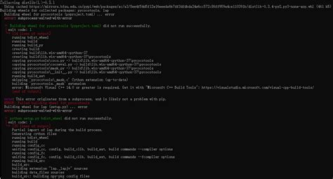 BUG win 安装requirements出现如图所示错误麻烦专家帮忙解决一下 Issue PaddlePaddle PaddleDetection GitHub