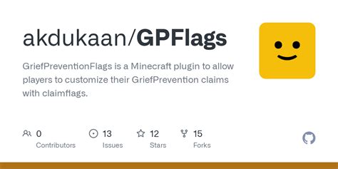 GitHub Akdukaan GPFlags GriefPreventionFlags Is A Minecraft Plugin To Allow Players To