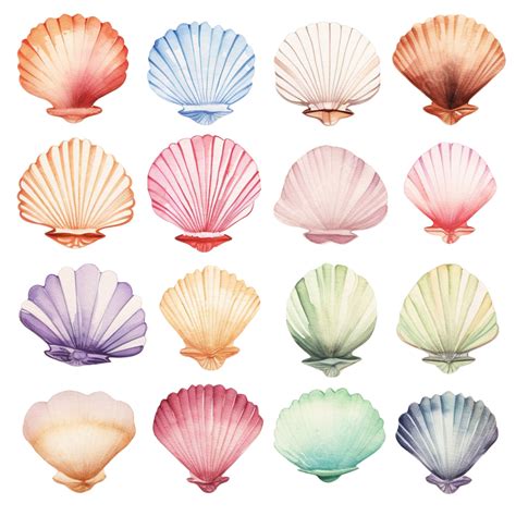 Scallop Shell Clip Art