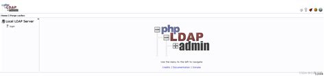 Openldap配置web管理界面phpldapadmin服务 Centos9streamopenldap有管理界面吗 Csdn博客