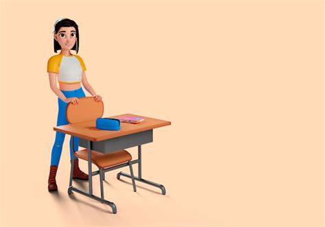 Free Psd 33 Rendering Of Back To Highschool Visual