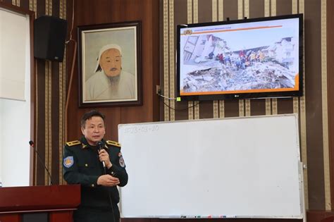Гамшгийн үеийн удирдлага зохион байгуулалт сөрөн тэсвэрлэх чадварын талаар мэдээлэл хийлээ
