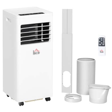 Homcom Portable Air Conditioner 9000 Btu 4 In 1 Cooling Dehumidifier