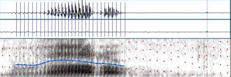 19 Spectrogram And Waveform Showing The Voicing And Unrelease Of The Download Scientific