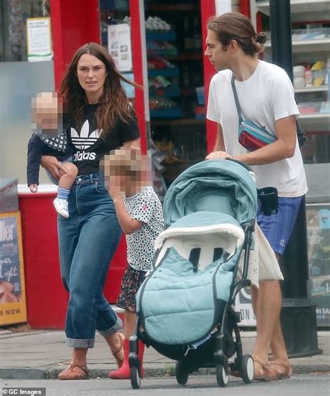 Keira Knightley James Righton And Daughters Walk In London Daily
