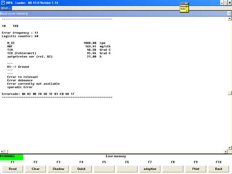 Need Some HELP BMW Error Codes E46 Fanatics Forum