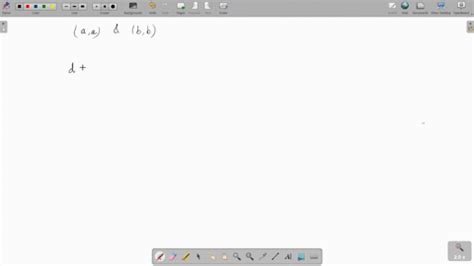 SOLVED Determine The Distance Between The Given Points A A And B B