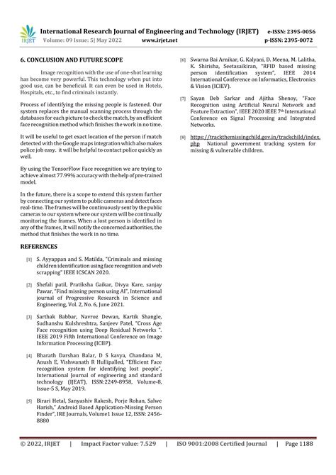 Find Missing Person Using Ai Android Application Pdf