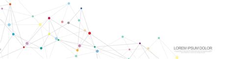 Premium Vector Abstract Plexus Background With Connecting Dots And Lines
