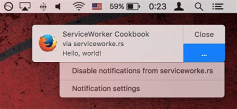 Firefox Launches With Push Notifications After You Close It