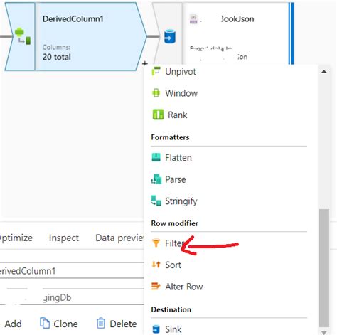 transformation using filter azure data factory anitha eswaran
