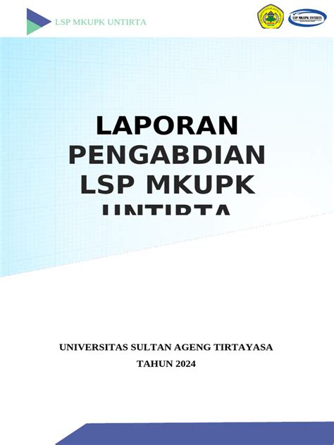 Format Laporan Pengabdian Lsp 2024 Pdf