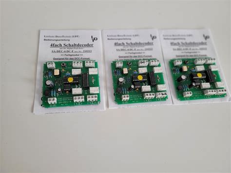 Littfinski Alle Sa Dec 4 Model Train Control Unit 3 Switching