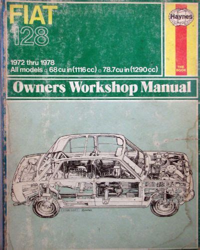 Find 1972 1978 Haynes Repair Manual Fiat 128 087 In Grimes Iowa